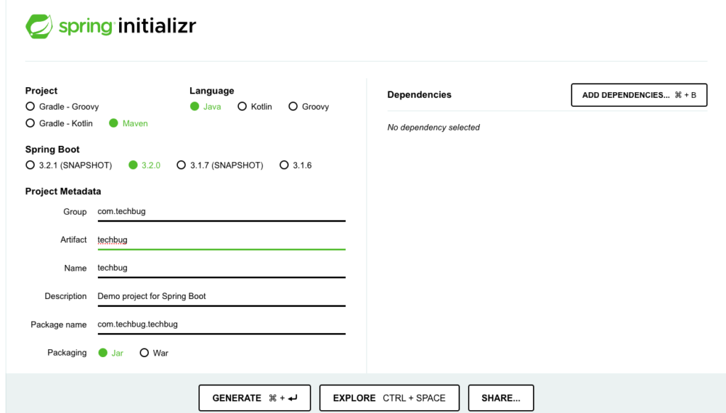 Creating Spring Boot Application : A Step-by-Step Tutorial